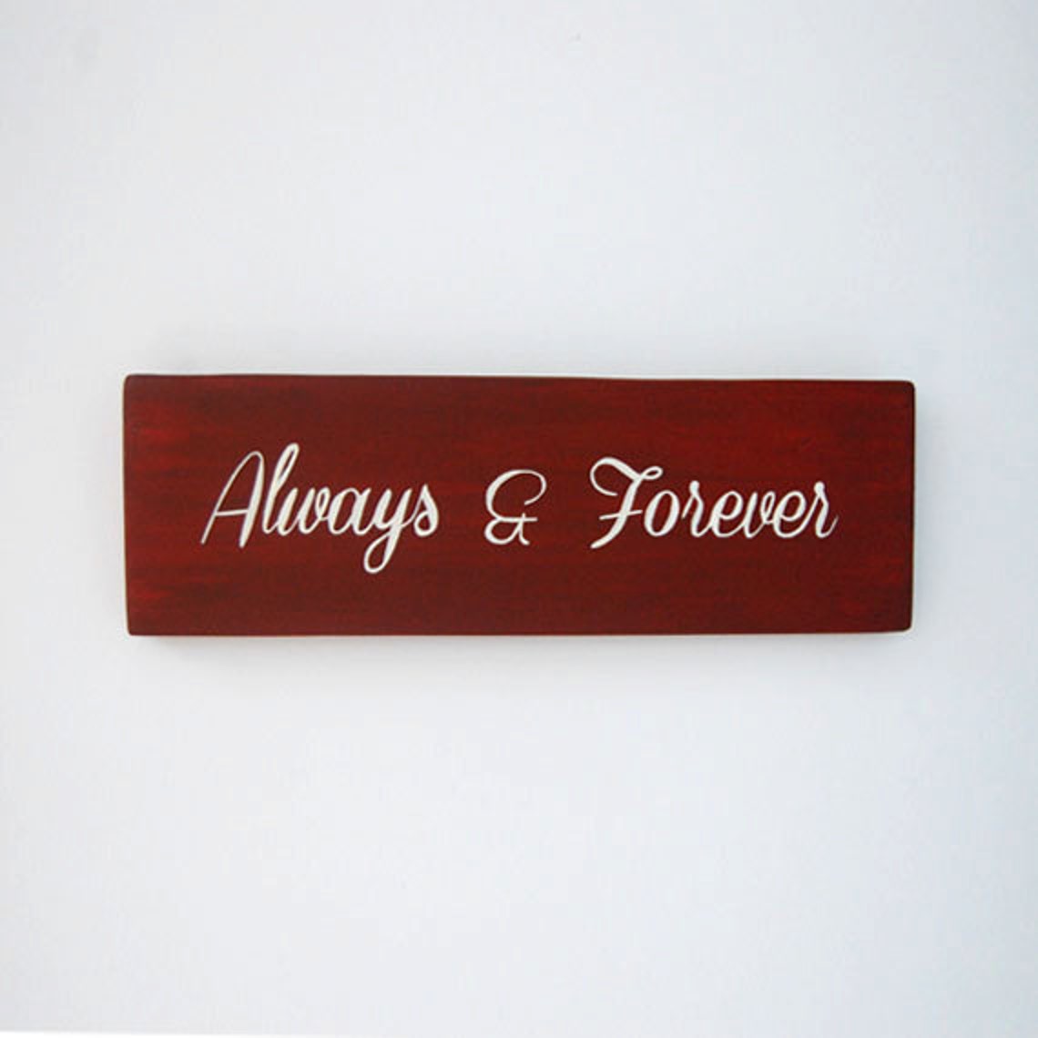Always and Forever Wooden Sign - Etsy
