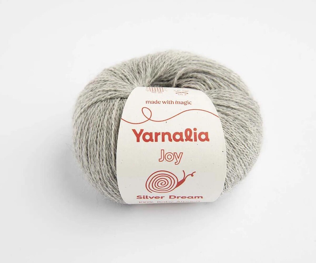 Yarnalia Joy Yarn, Lacing Yarn, 100% Baby Alpaca, Alpaca Yarn, 25g Yarn ...