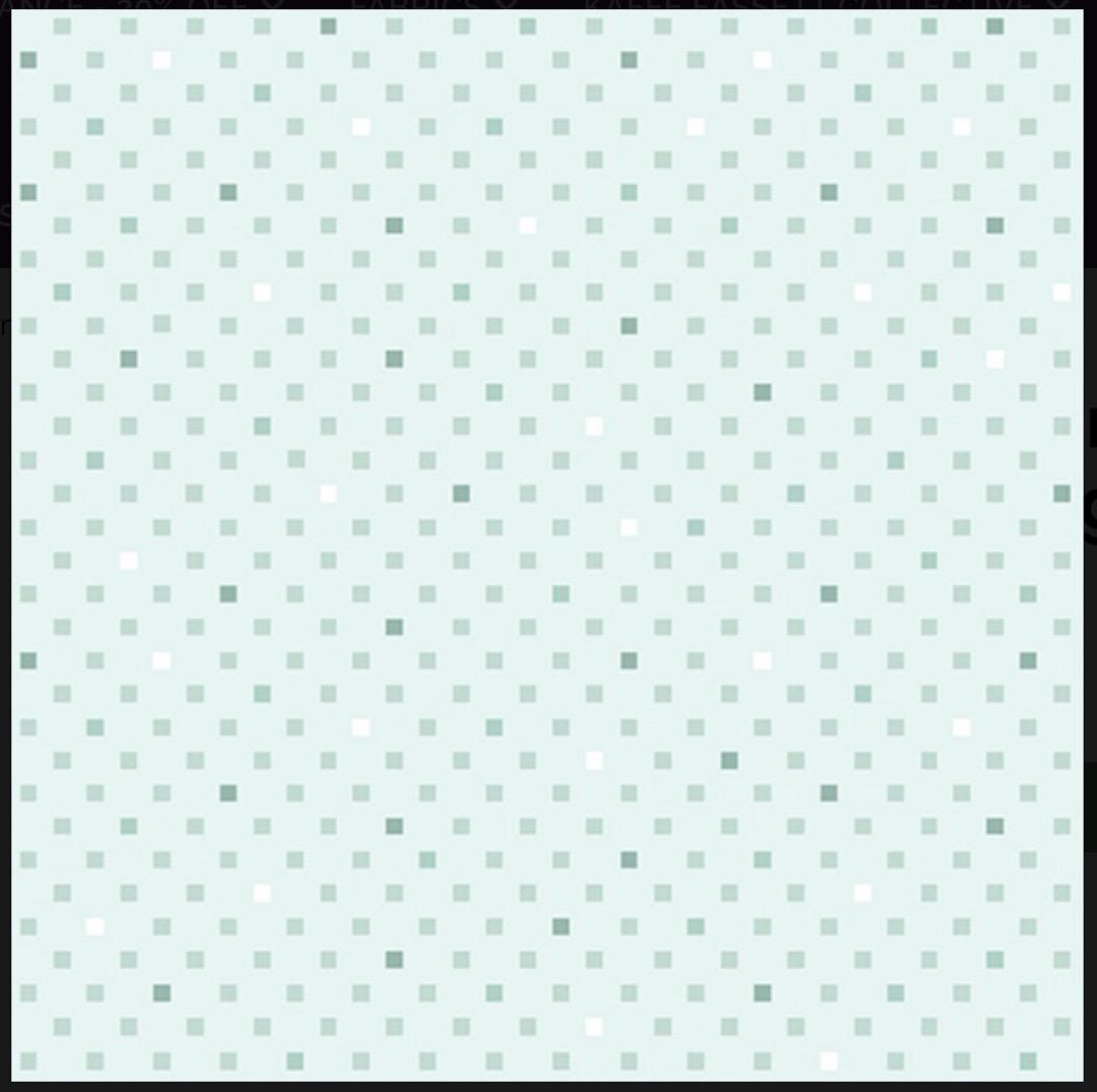 Benartex Dazzling Squares Fabric Light Teal, Dazzle Dots Fabric ...