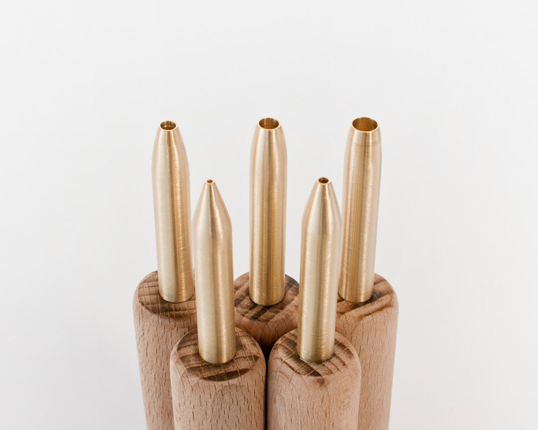 Bookbinding Circle Set 5 Tools Hot Stamping Tools Brass - Etsy