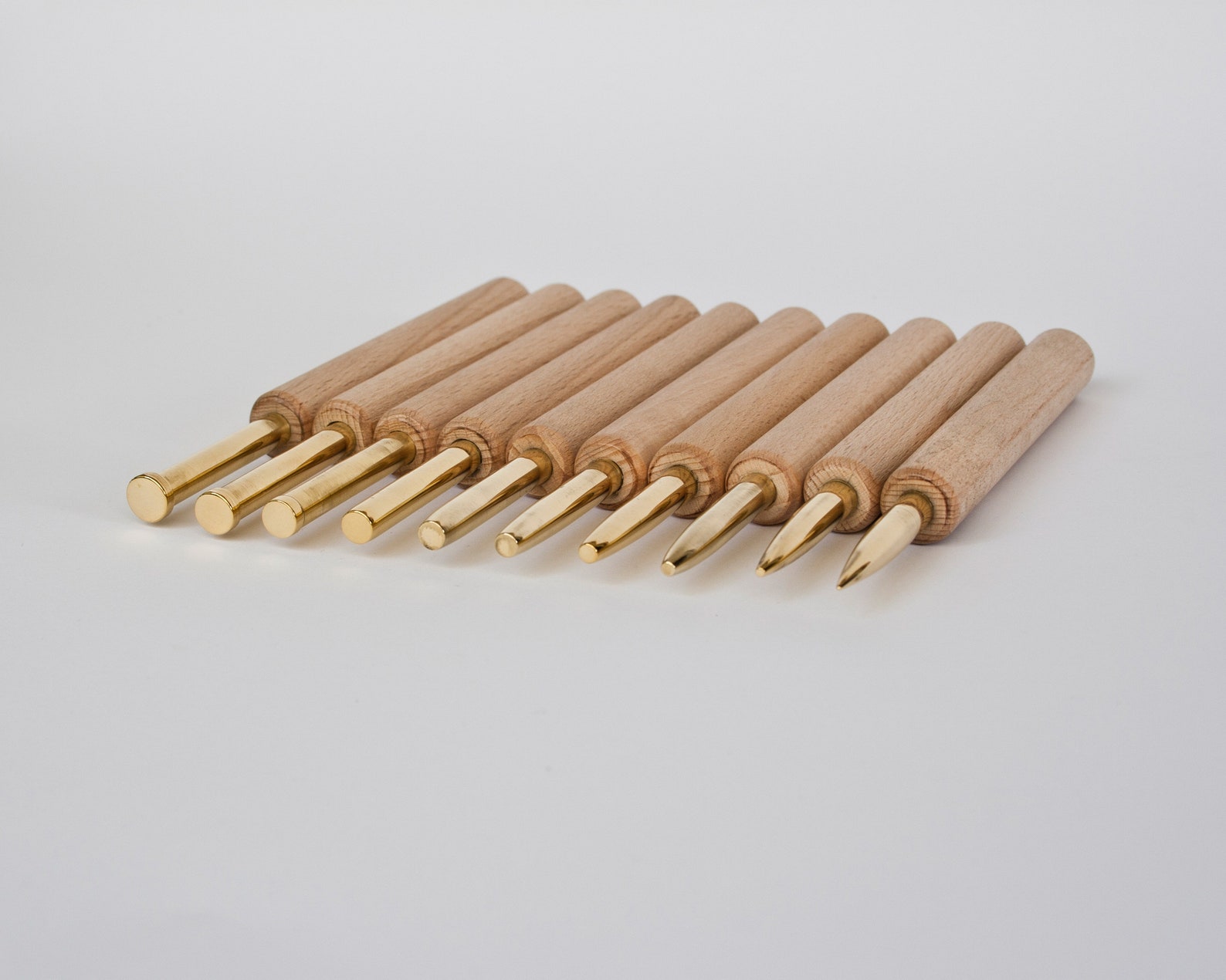 Bookbinding Dot Set 10 Tools Hot Stamping Tools Brass | Etsy