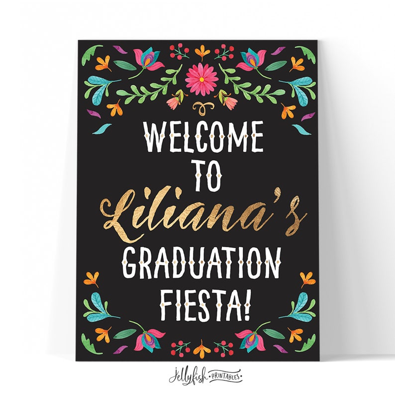 Fiesta Graduation Welcome Sign Graduation Decorations 2022 - Etsy