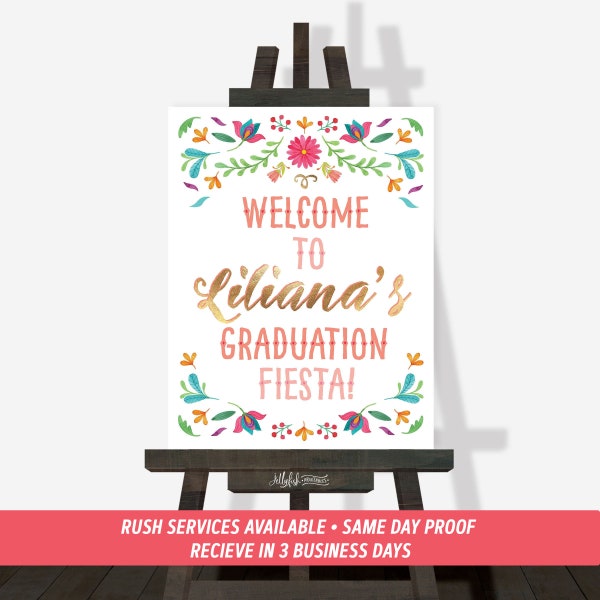Fiesta Graduation Poster - Etsy