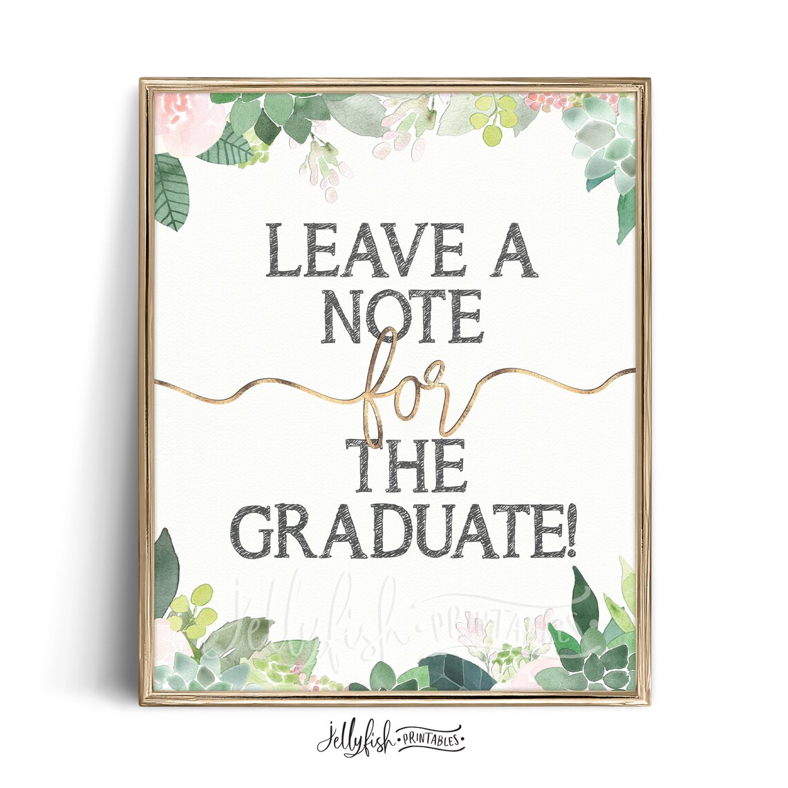 Leave a Note for the Graduate Printable Printed Graduation - Etsy