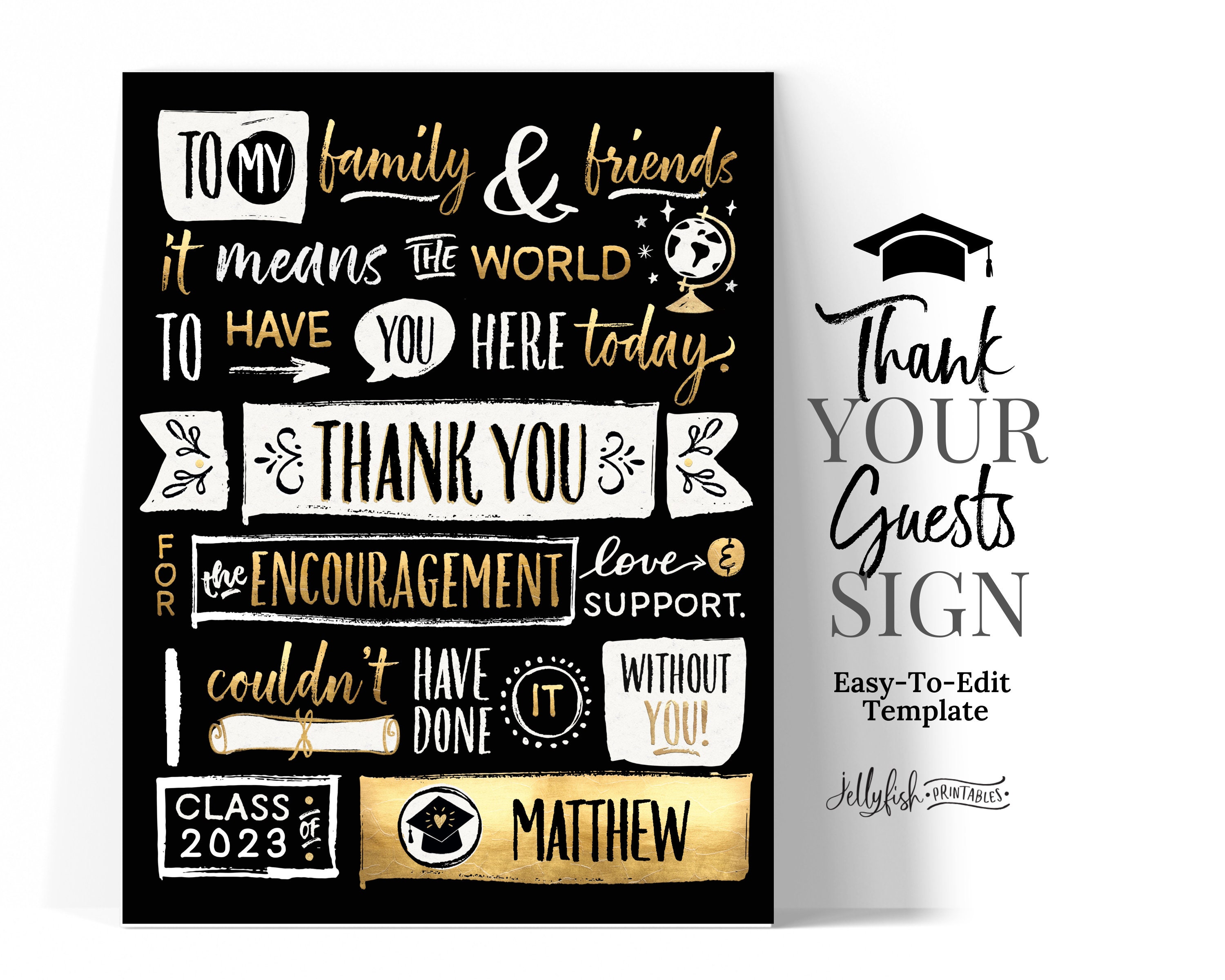 Thank You Banner Template