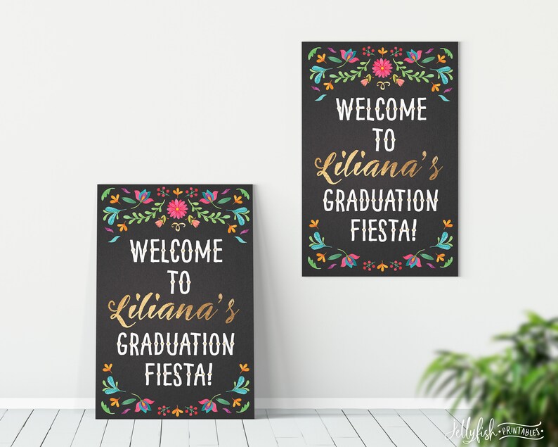Fiesta Graduation Welcome Sign | Graduation Decorations 2025 ...