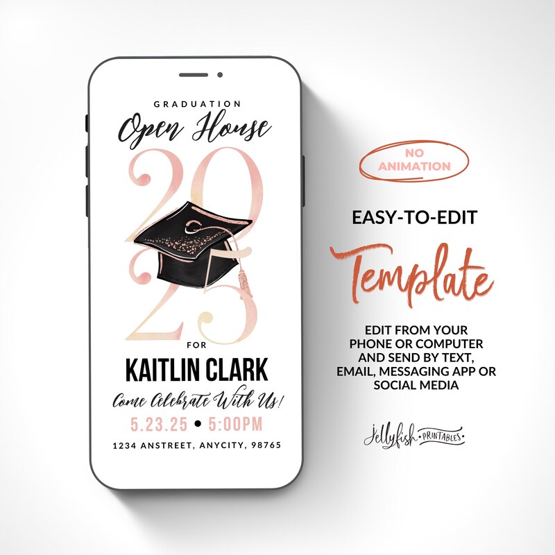 Graduation Open House Invitations - Etsy