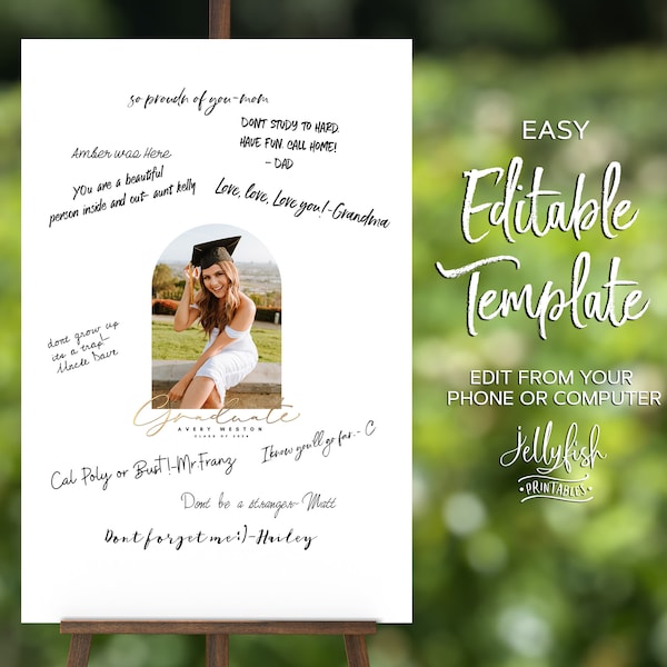 College Graduation Poster Board - Etsy