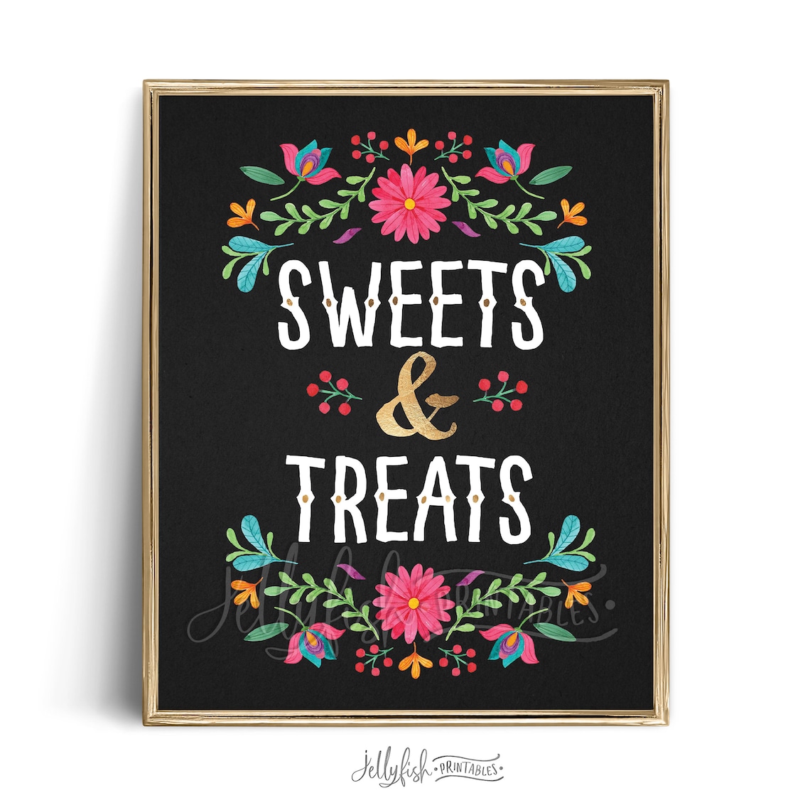 Sweets and Treats Printable Sign Printed Dessert Table - Etsy