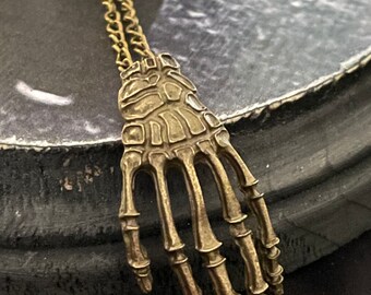 Skeleton Body Necklace - Etsy