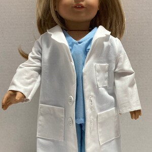 Doctors Lab Coat and Scrubs for 18 Dolls. Made in USA - Etsy