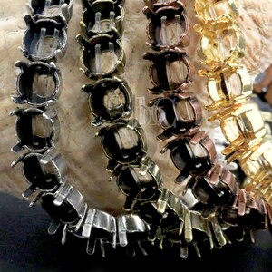 SETTINGS for 39SS / 29SS Stone - * Crystals - Sew-on Rhinestone 2-hole ...