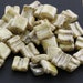 20pcs FIXER Beads - HORIZONTAL Holes - Curved Tile Bead With 2 Holes ...