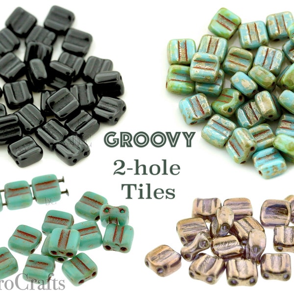Tile Beads - Etsy