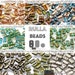 10g * 20 COLORS * Czech RULLA Beads - 2 Hole Beads - 3x5mm * CHOOSE ...
