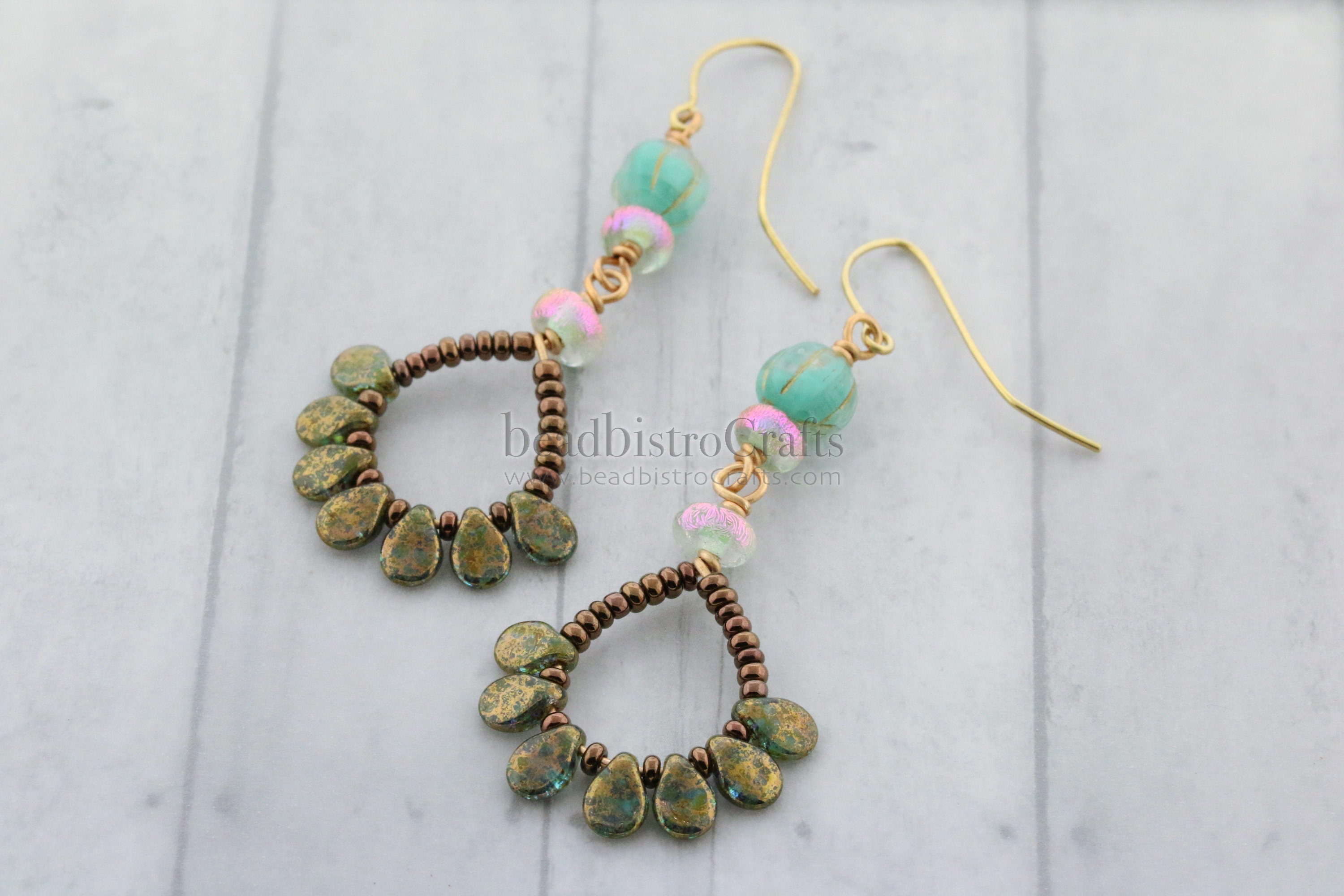 50pcs Czech Glass Pip Beads Crystal GRAPHITE RAINBOW Petals | Etsy