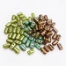 10g * 20 COLORS * Czech RULLA Beads - 2 Hole Beads - 3x5mm * CHOOSE ...