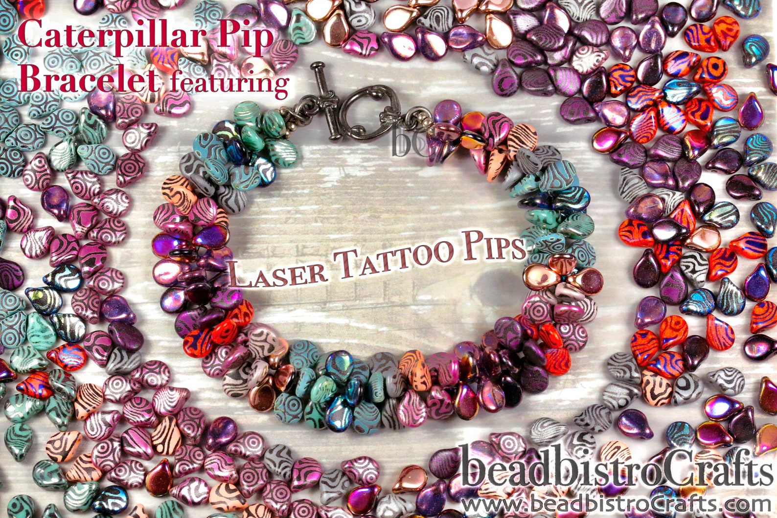 50pcs Czech Glass Pip Beads Crystal GRAPHITE RAINBOW Petals | Etsy