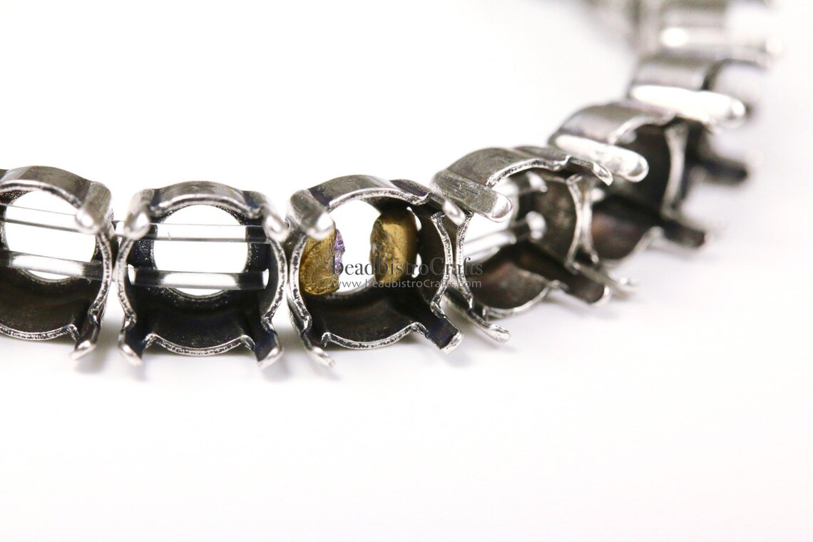 SETTINGS for 39SS / 29SS Stone crystals sew-on | Etsy