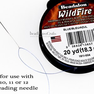 Beadalon Wildfire® Thermally Bonded Bead Weaving Thread / 20, 50 or 125 ...