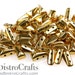 5x8mm Gold Vexolo® Beads - 25 - 150pcs - 2 Hole Beads - Crystal FULL ...