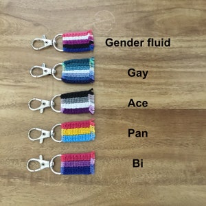 LGBTQ+ Pride Flag Keychains - Etsy