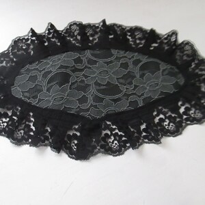 Victorian Civil War Head Piece Mourning Cap NB-446 - Etsy