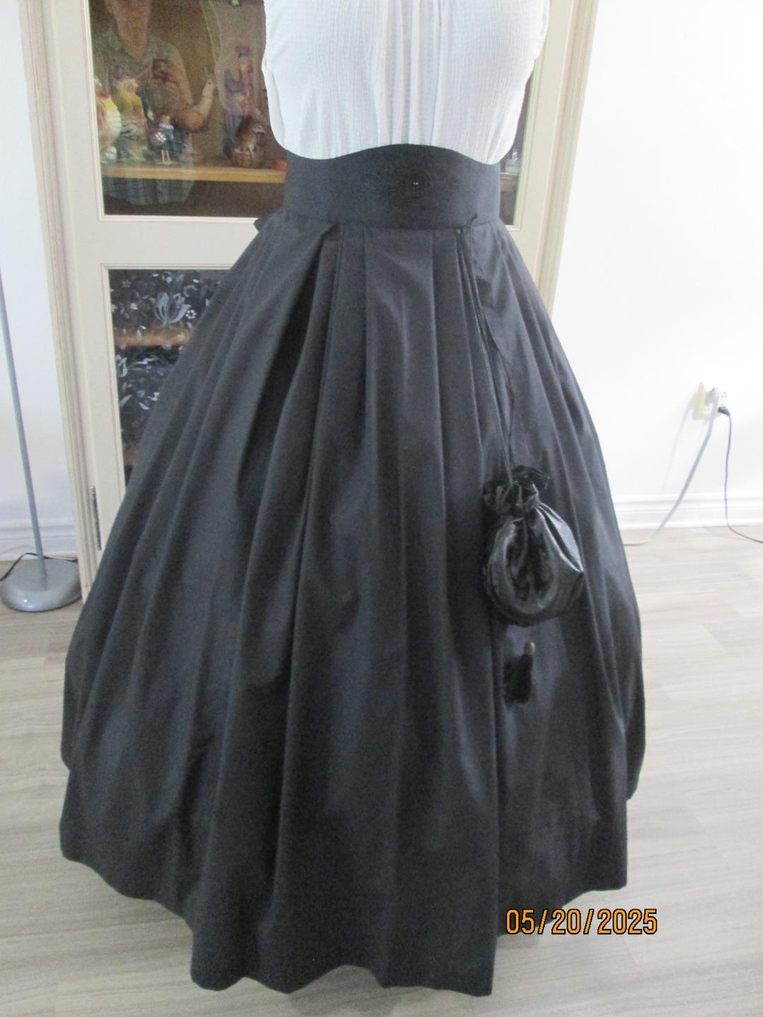 Civil War 4 Pieces Set for Women 1860s Women Fashion skirt,garibaldi ...