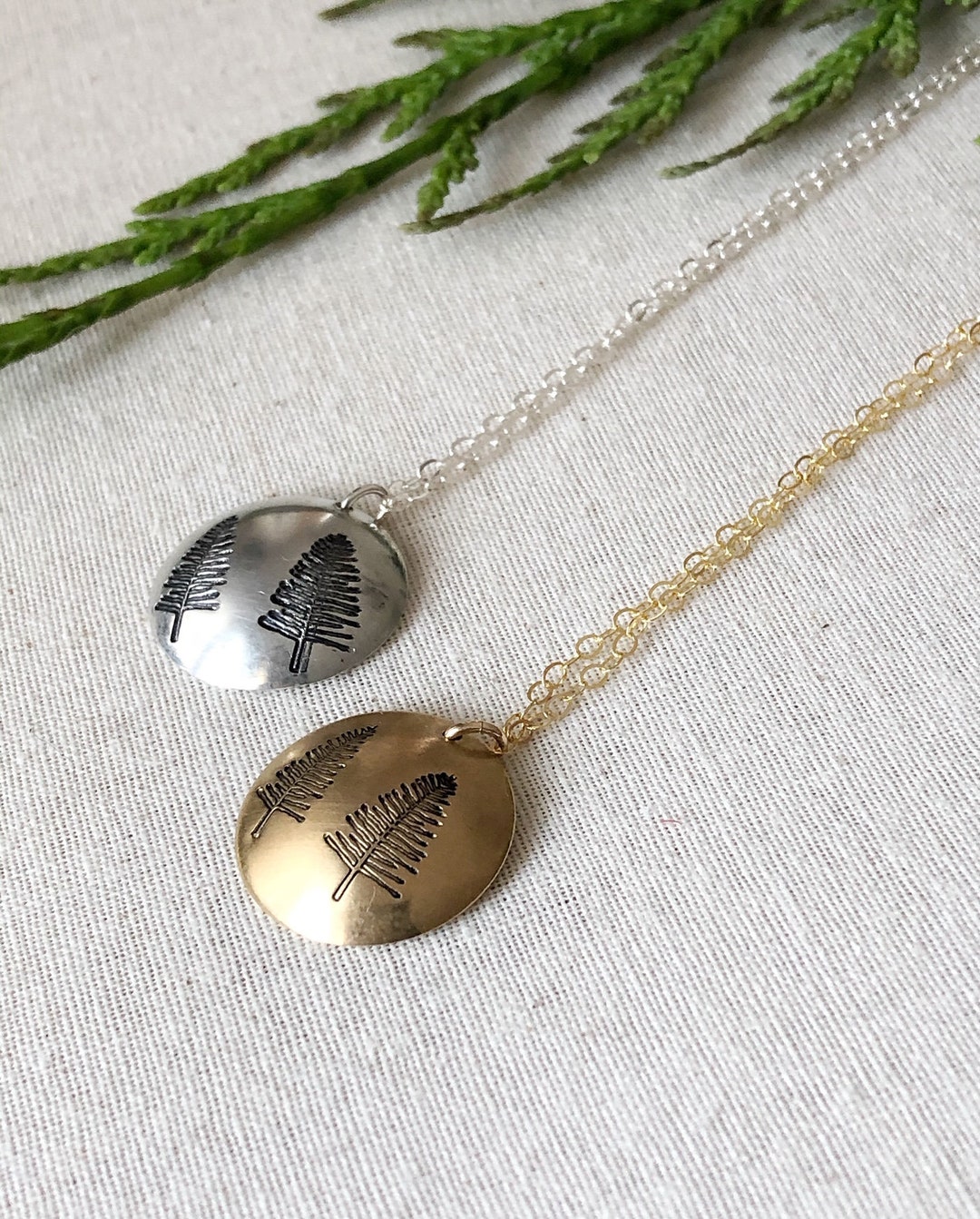 Forest Necklace, Tree Necklace, Mountain Necklace, Forest, Pine Tree ...