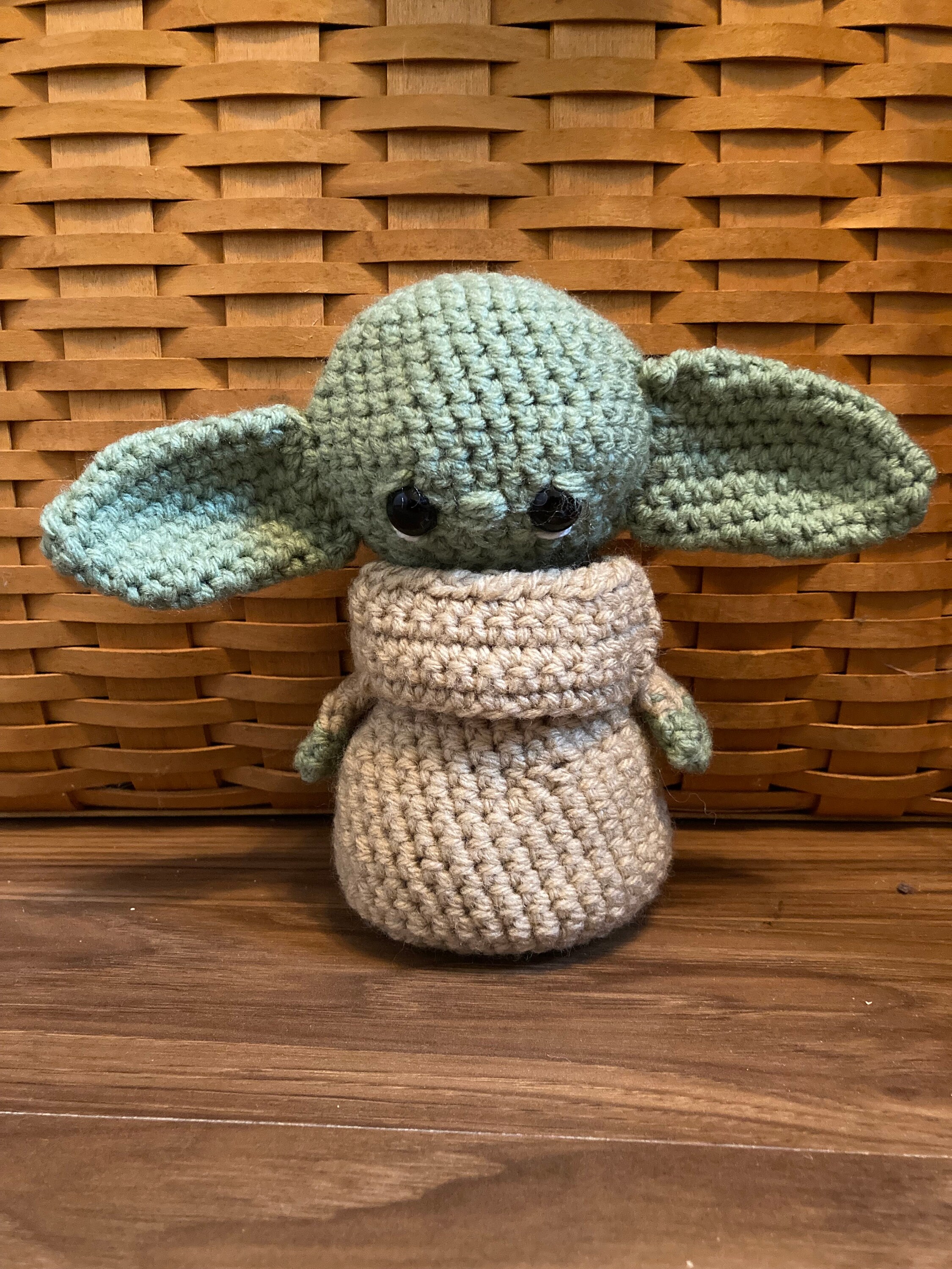 Baby Yoda, Alien Doll, Amigurumi, Crochet, Stuffed Doll, Crochet Doll ...