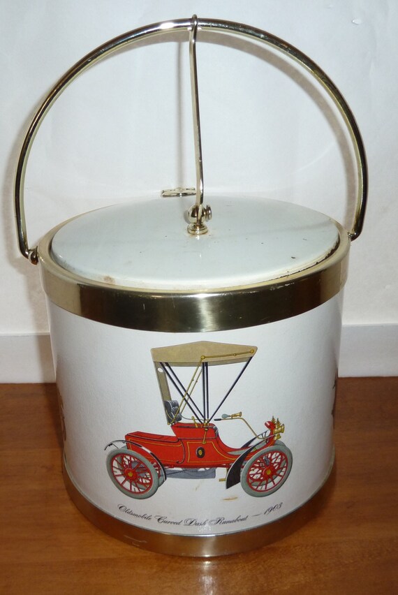 Vintage Ice Bucket Antique Car Design | Etsy