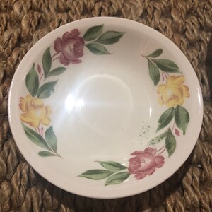 Shenandoah Ware Vintage Paden City 13 Dishes Poppy Roses - Etsy