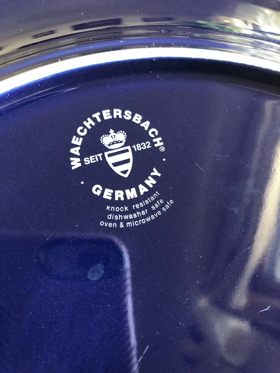 Blue Friendship Round Platter - Etsy