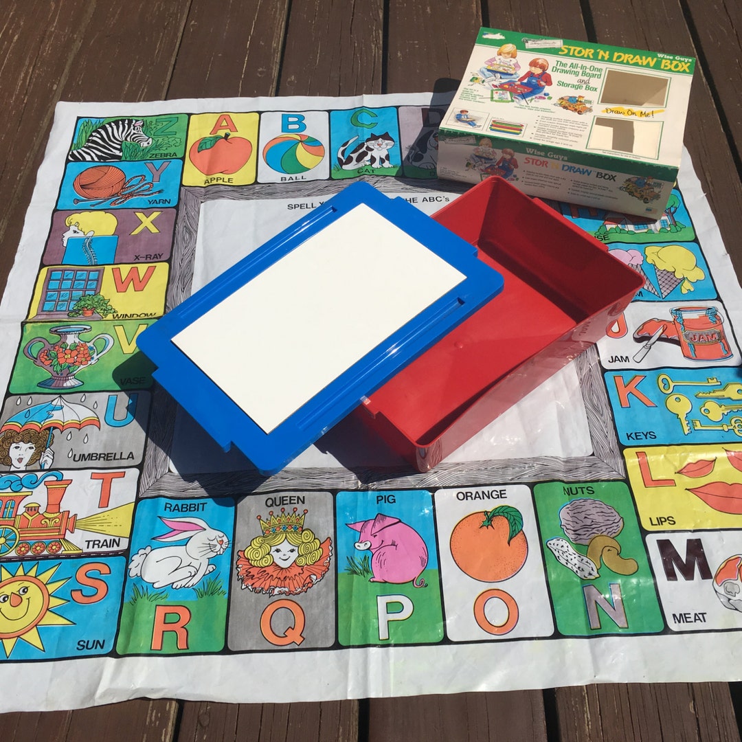 Child Store and Draw Box - Etsy