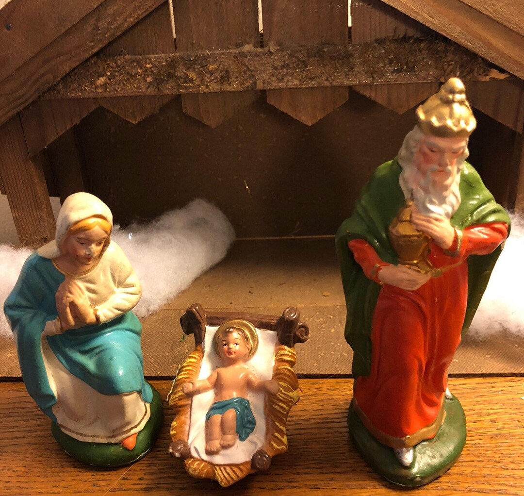 Nativity Stable Figurines Germany - Etsy
