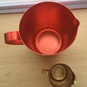 2 Aluminum Color Pitchers - Etsy