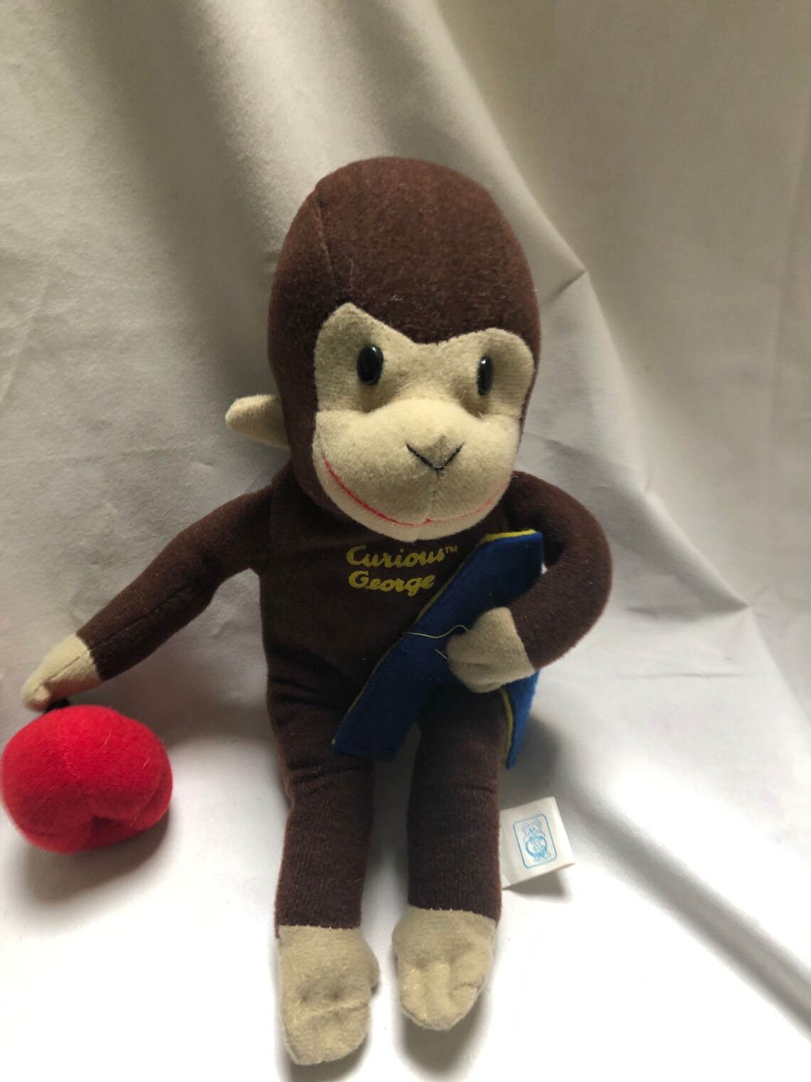Vintage Curious George Toy Network School Time Plush With - Etsy