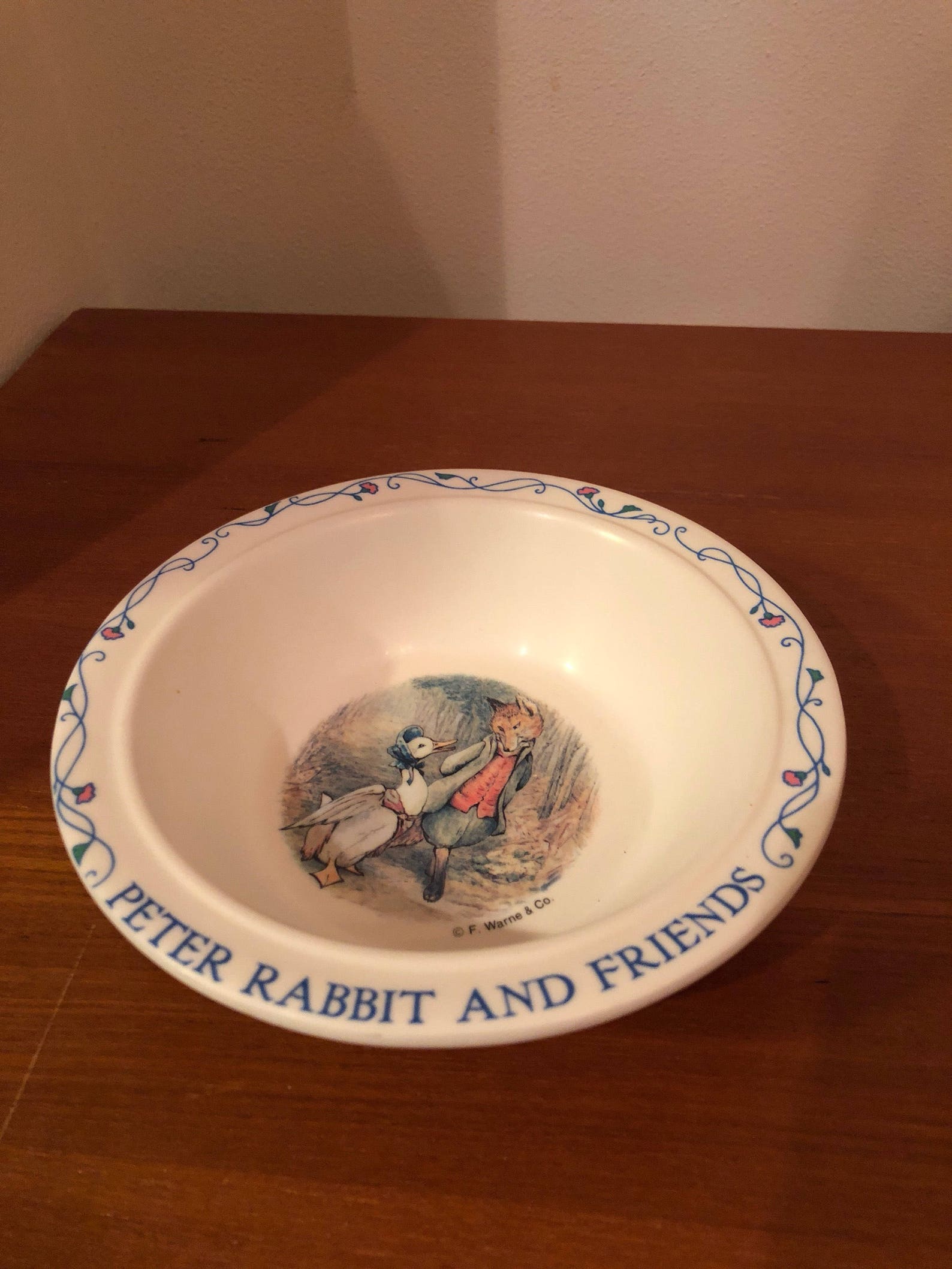 Beatrix Potter Bowl - Etsy