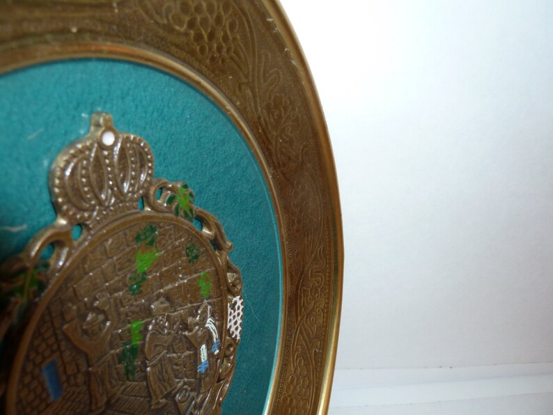 Jerusalem-Israeli wailing wall plate sale | Etsy