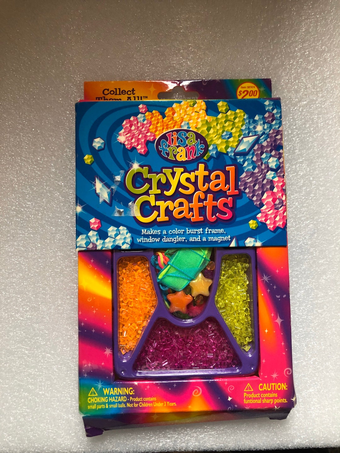 Lisa Frank Crystal Crafts Plastic - Etsy