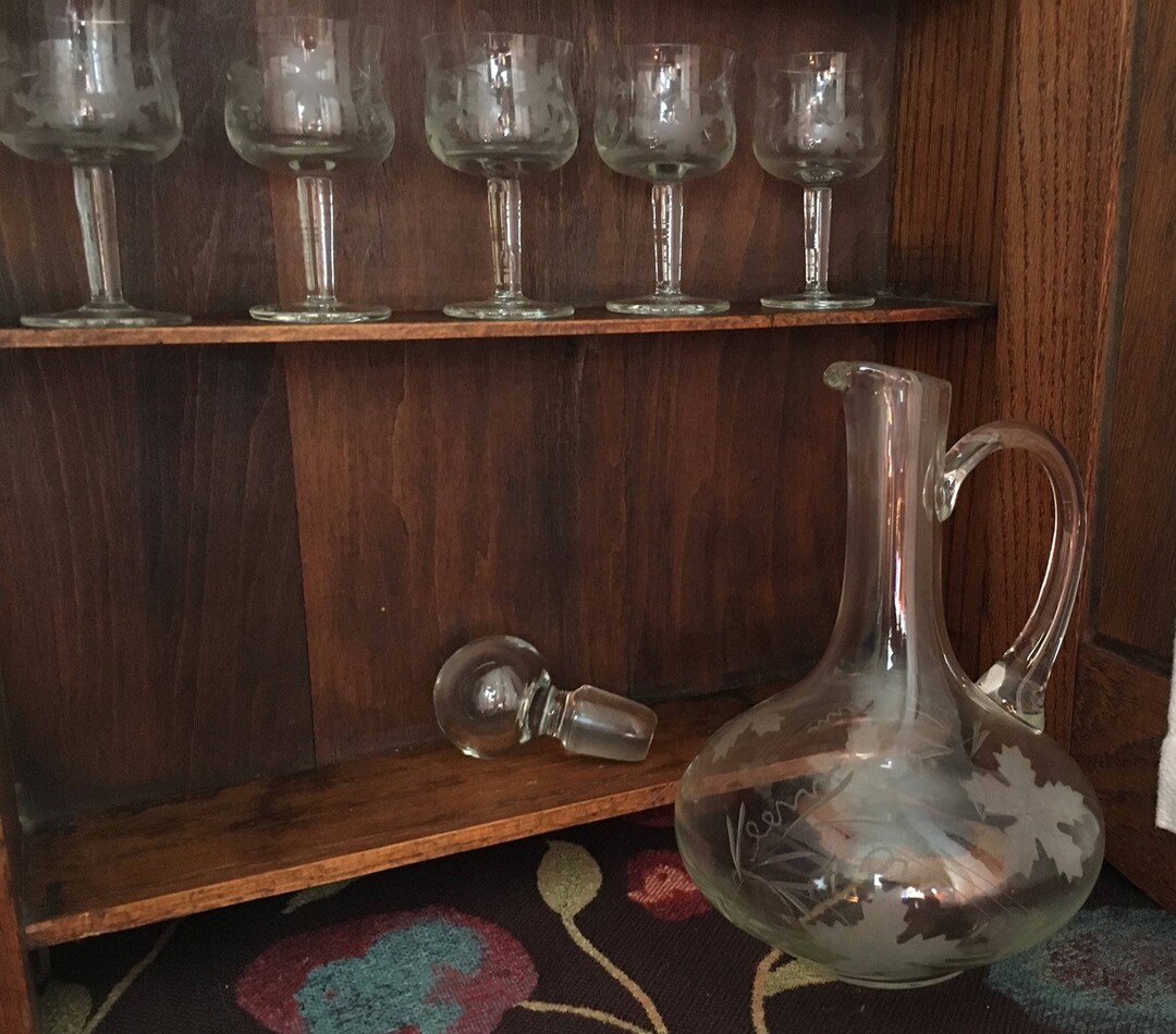 Decanter Cocktail Bar Set - Etsy
