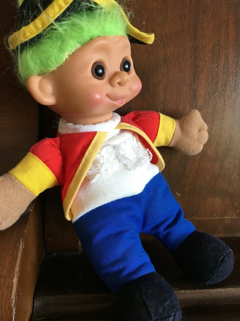 Troll Pirate Doll 1992 - Etsy