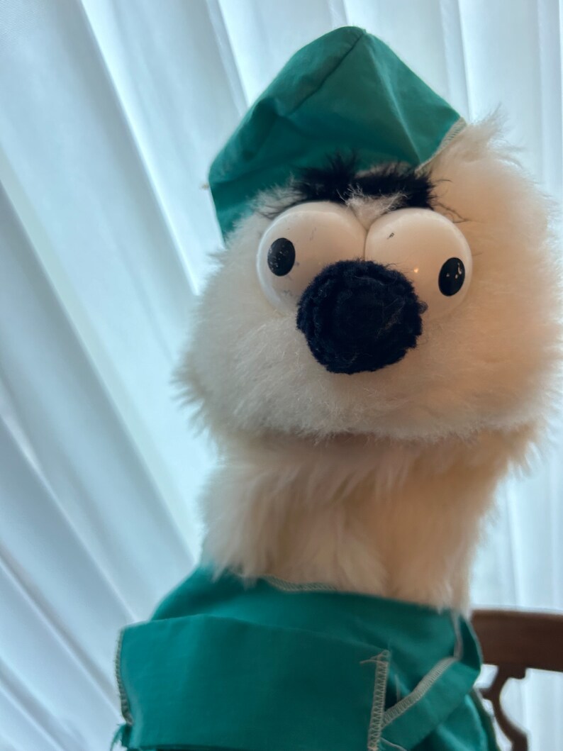 Vintage Teacher Plush Puppet - Etsy