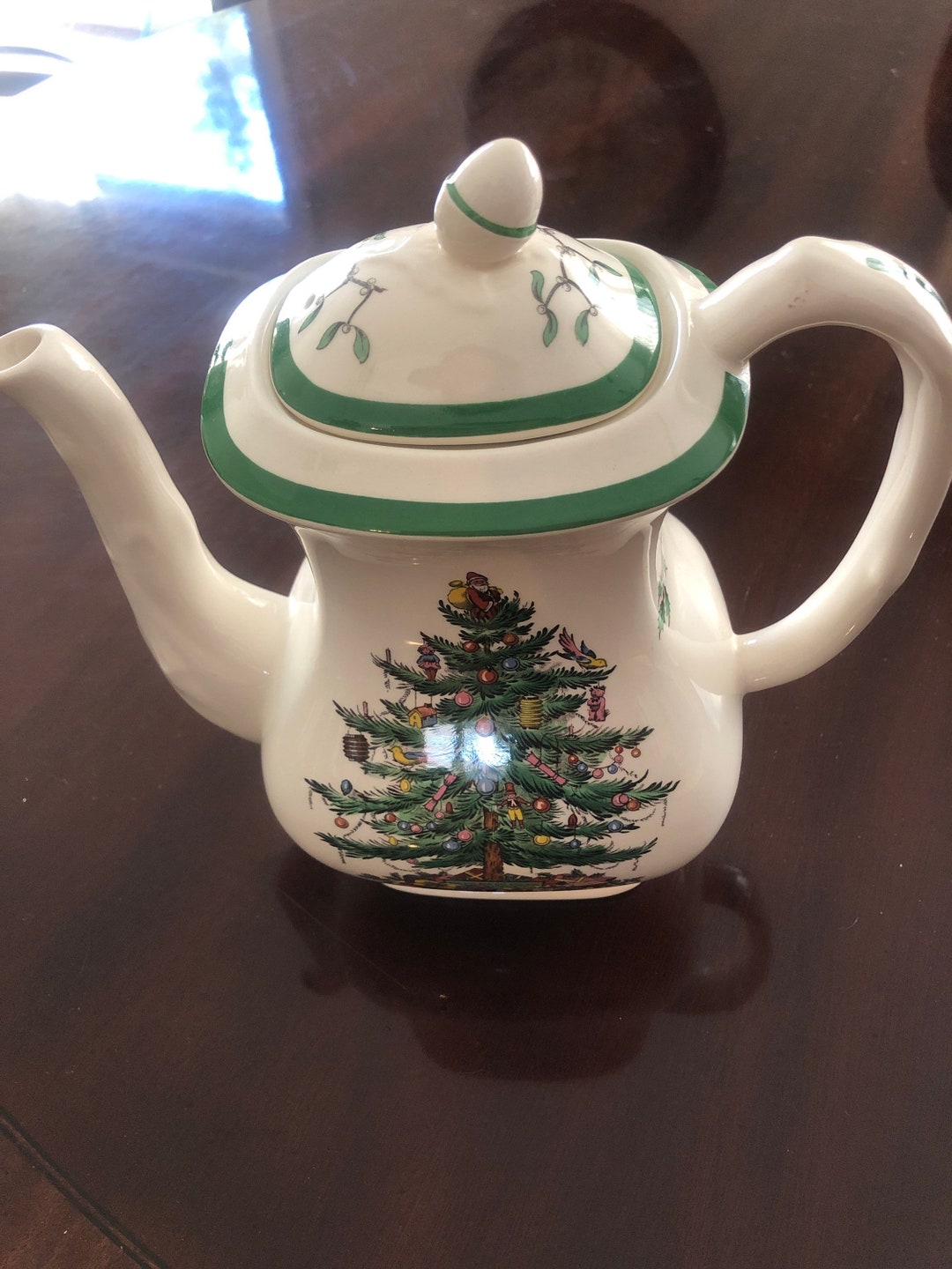 Spode Christmas Coffee Pot - Etsy