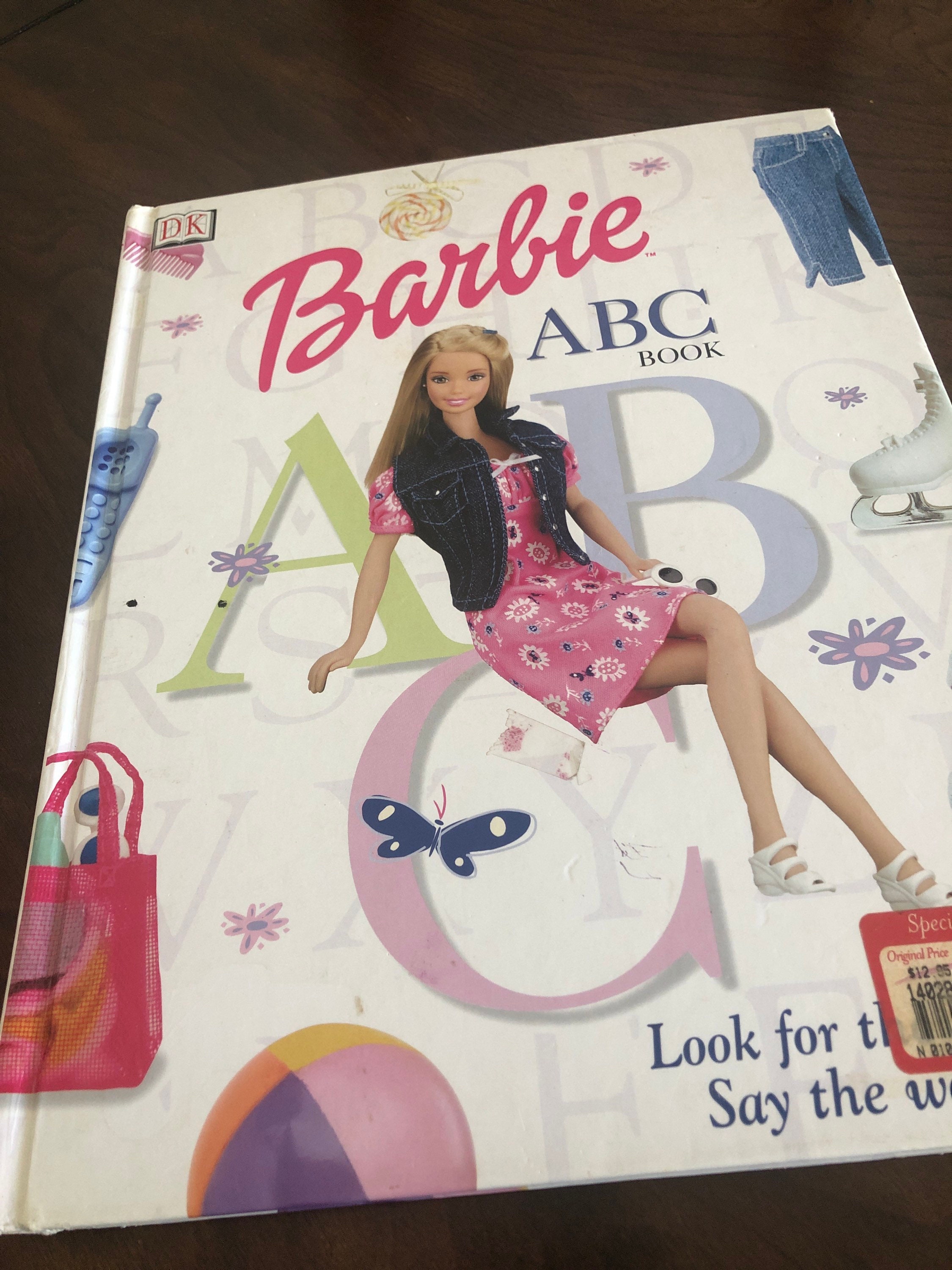 Barbie ABC Book | Etsy