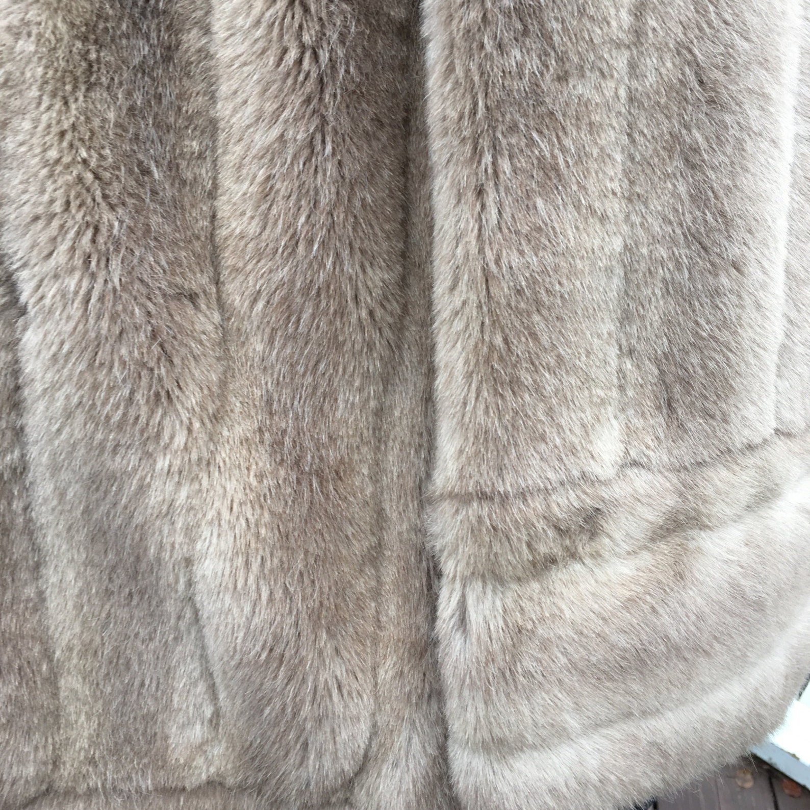 Fur Coat Early 70s Vintage Faux - Etsy