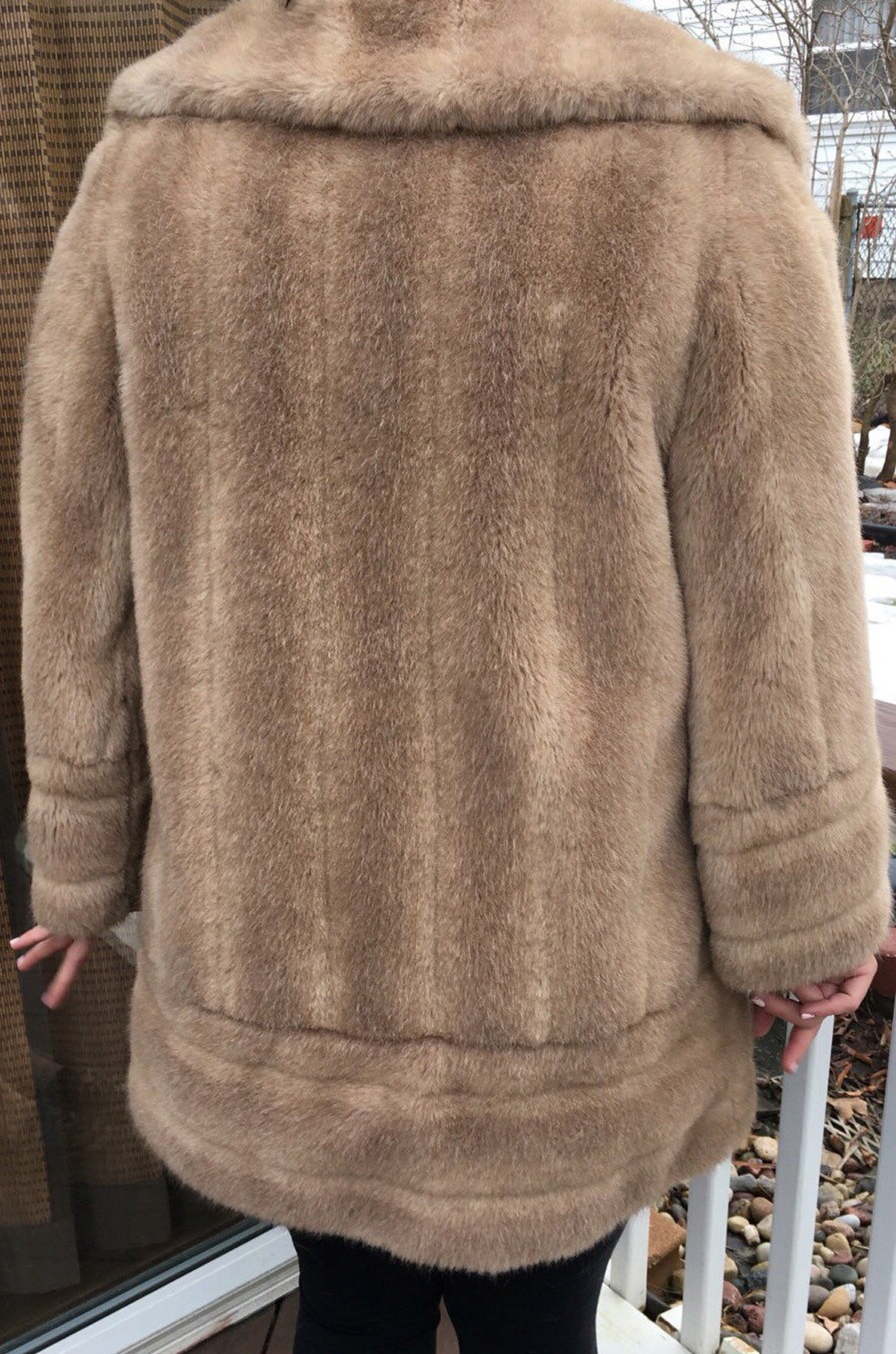 Fur Coat Early 70s Vintage Faux - Etsy