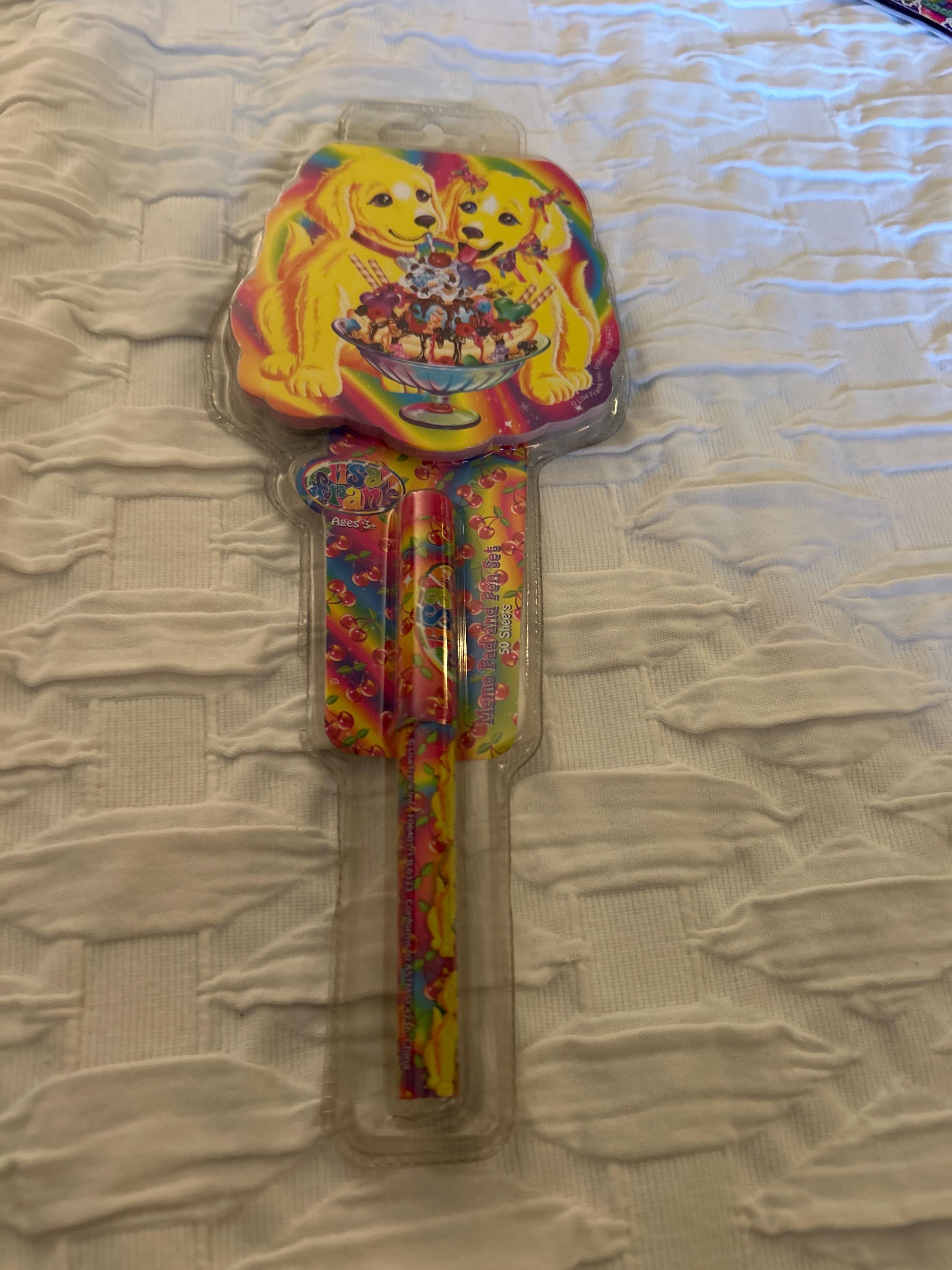 Lisa Frank Pen and Pad - Etsy