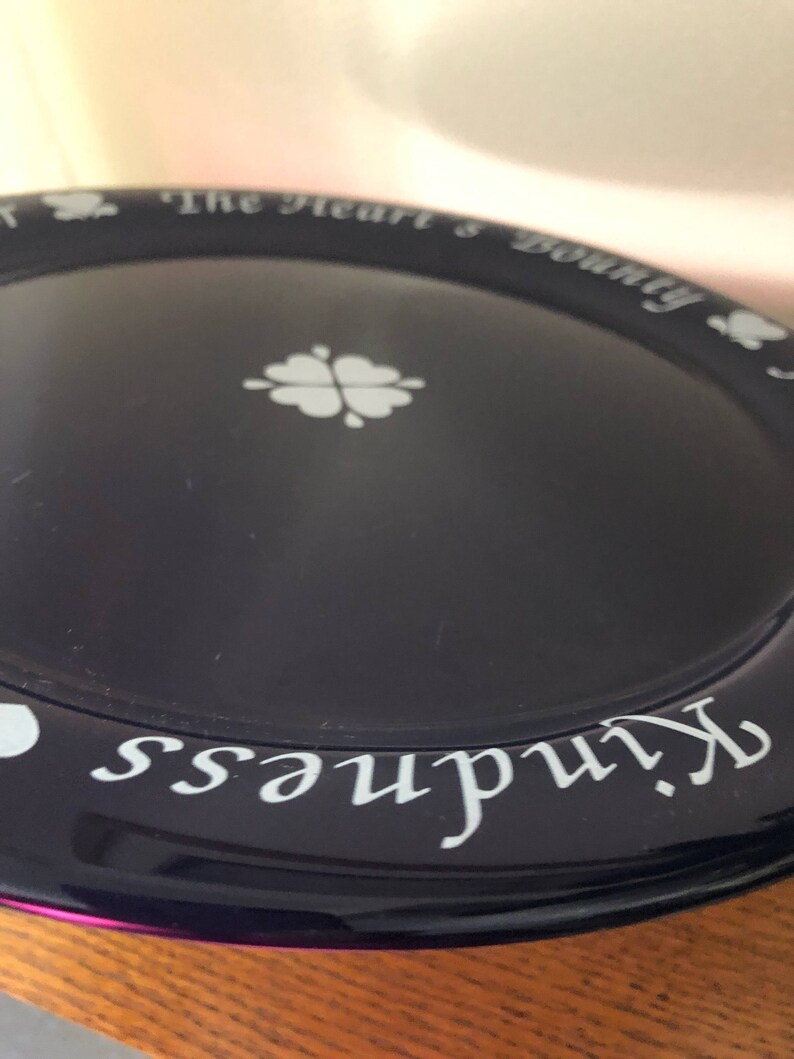 Blue Friendship Round Platter - Etsy