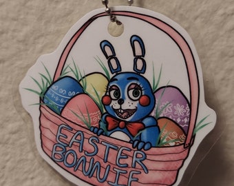 Toy Bonnie Keychain - Etsy
